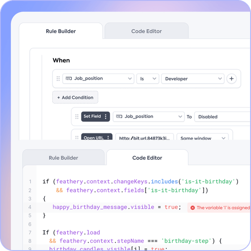 The most powerful form builder